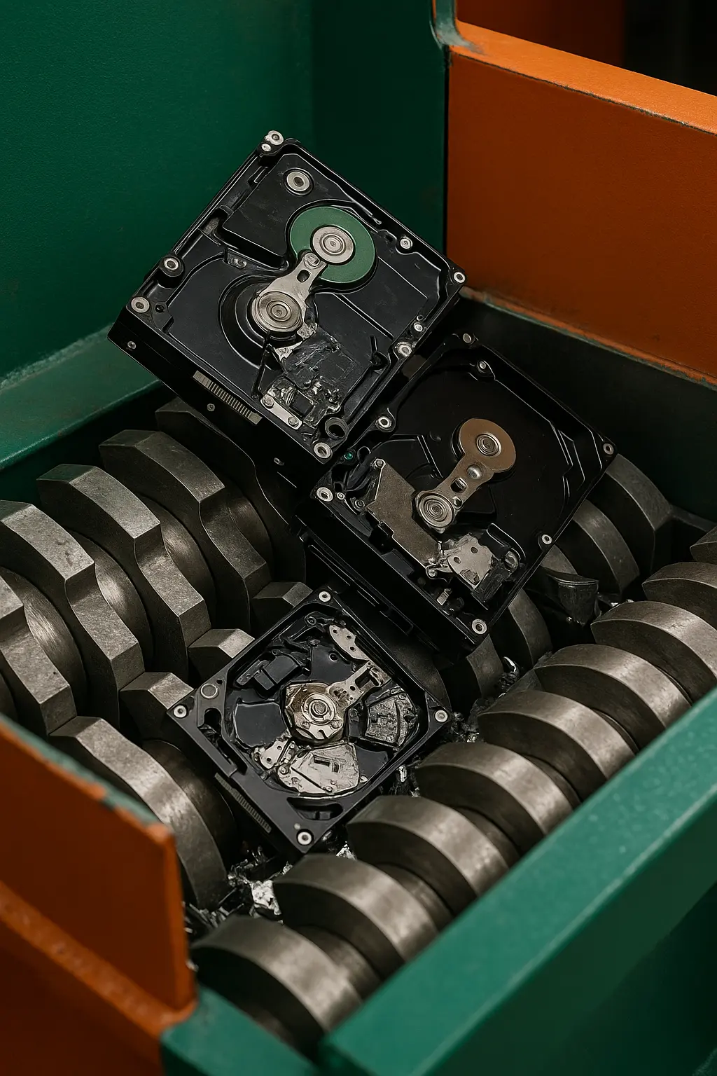 Laptop Destruction Service - Certified Data Destruction - CyberCrunch